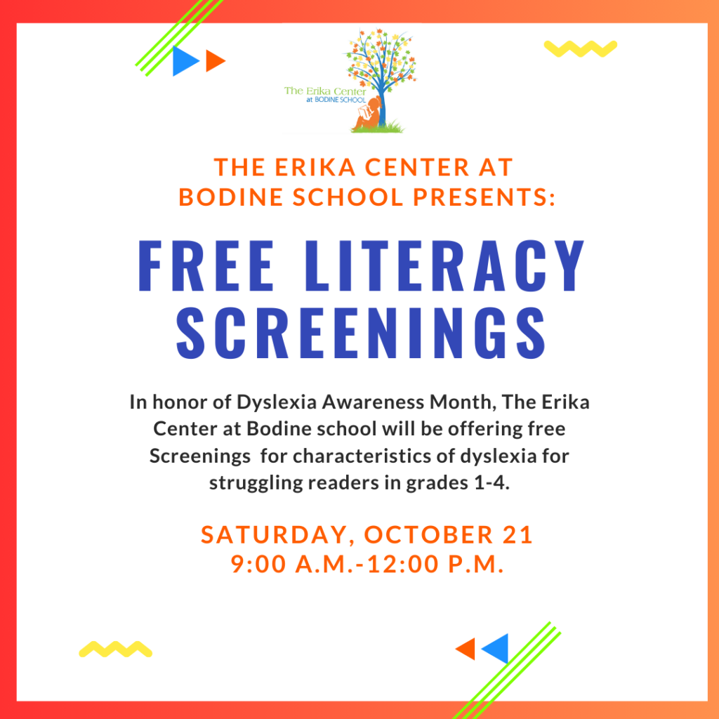 Dyslexia Awareness Month - Bodine School